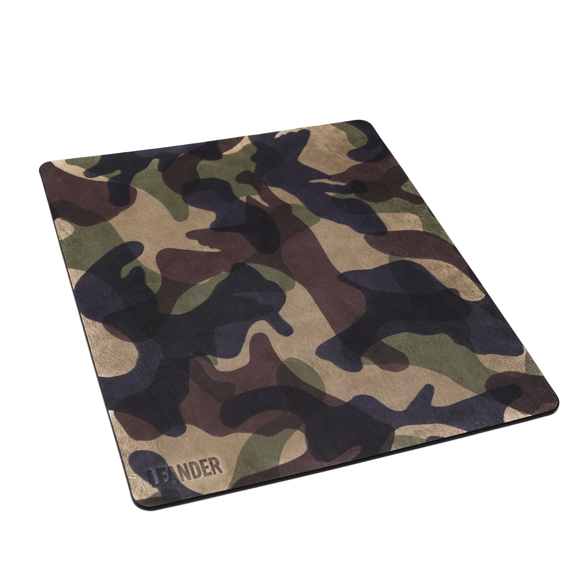 Black Leather Mouse Pad | Soft, Smooth and American made